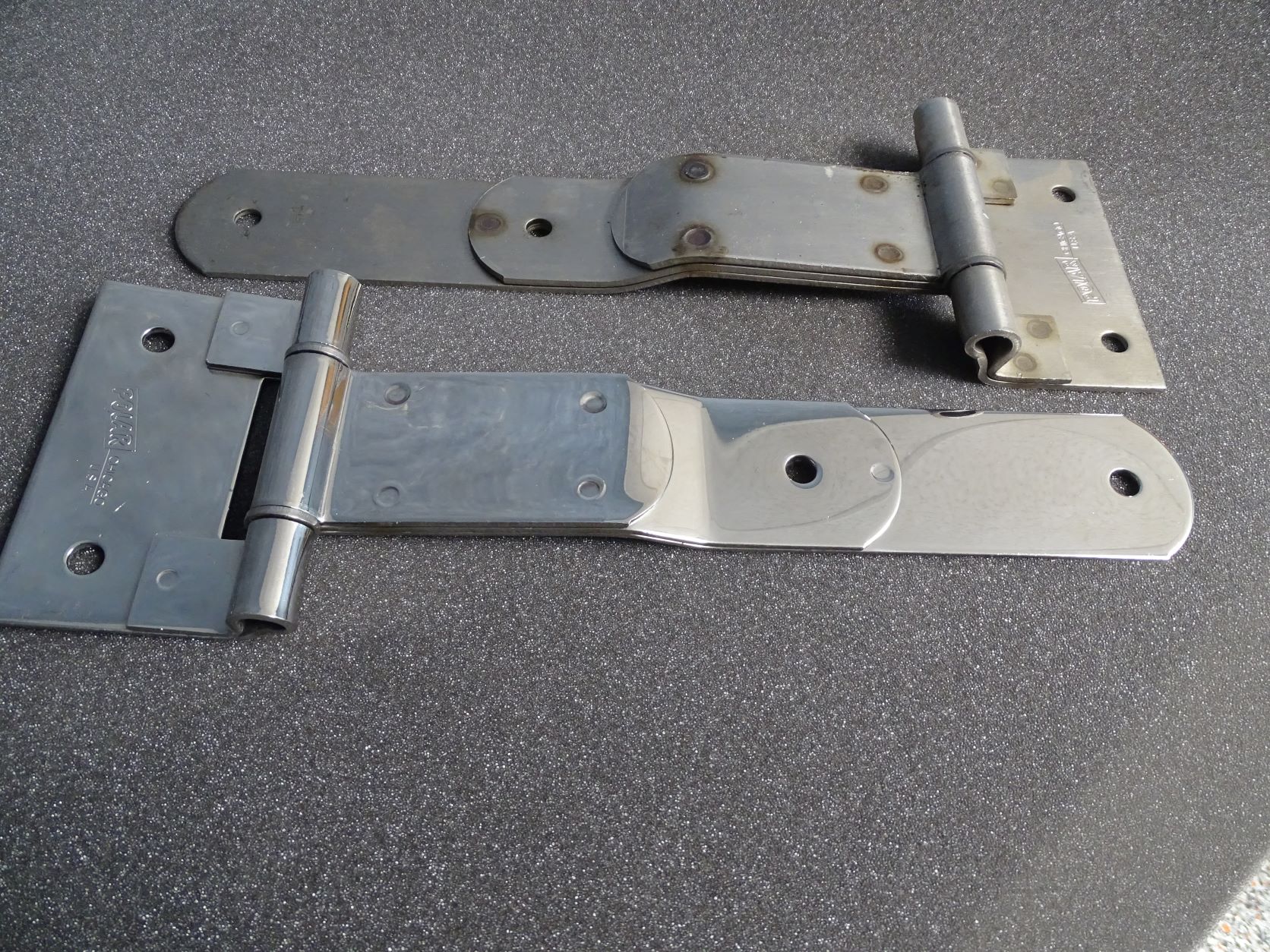 rear swing door hinge Stainless Steel (Polished) - AM Haire